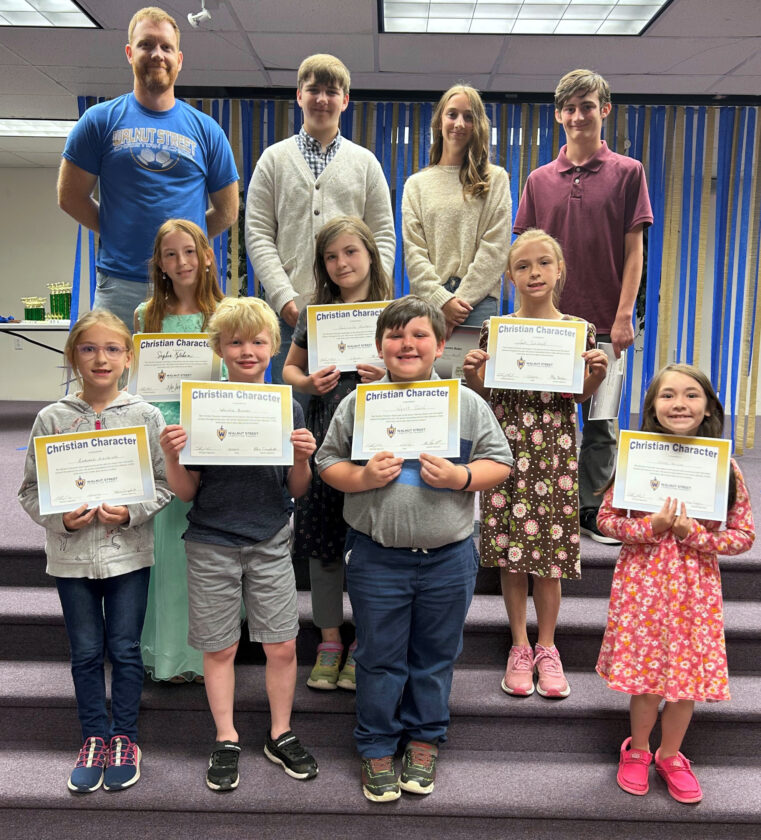 WSCS students receive Christian Character Award | News, Sports, Jobs ...
